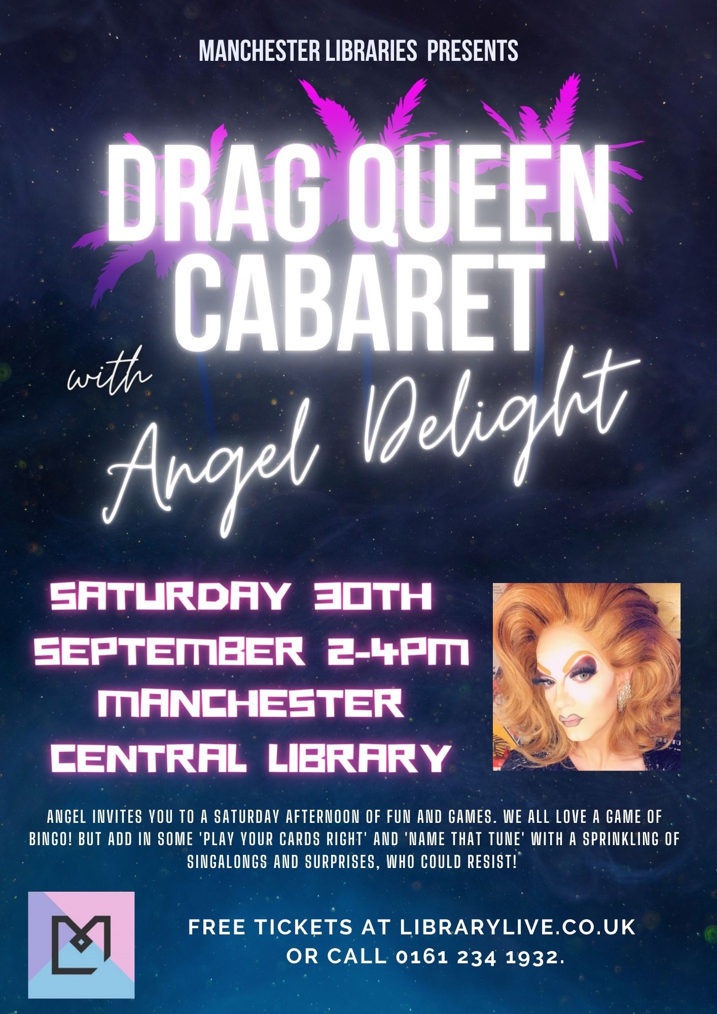 Drag Queen Cabaret with Angel Delight - Library Live