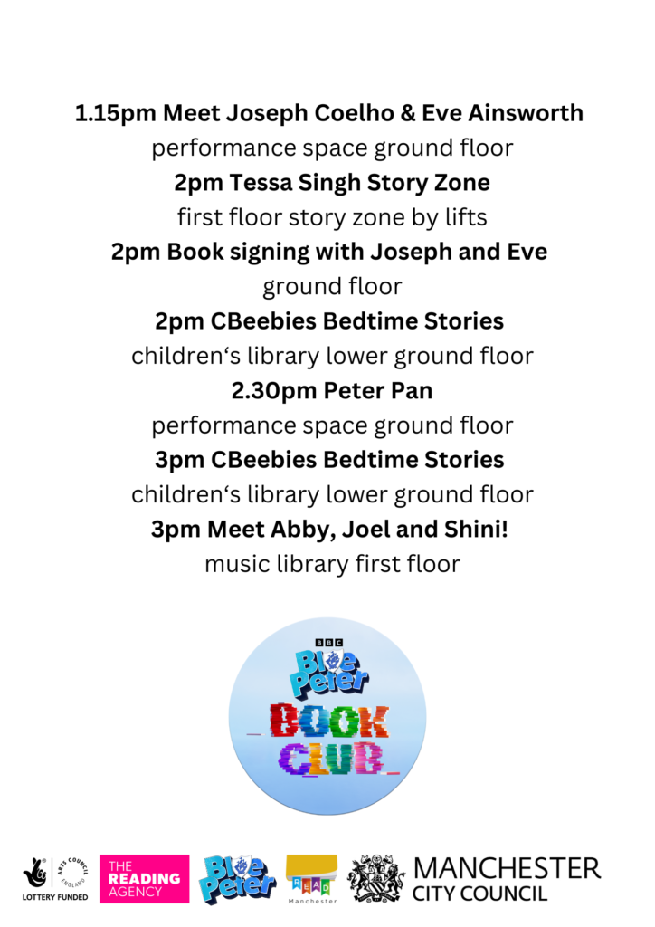 Blue Peter Book Club Live at Central Library! - Library Live